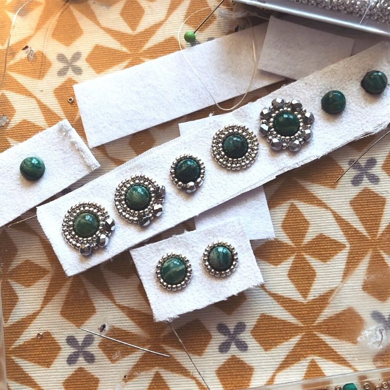 Mes petits pas... chroniques de l'atelier - Colette s'apprête